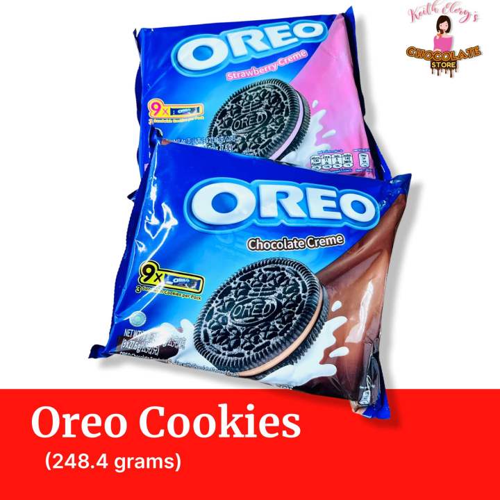 Oreo Sandwich Cookies Chocolate and Vanilla (248g) | Lazada PH