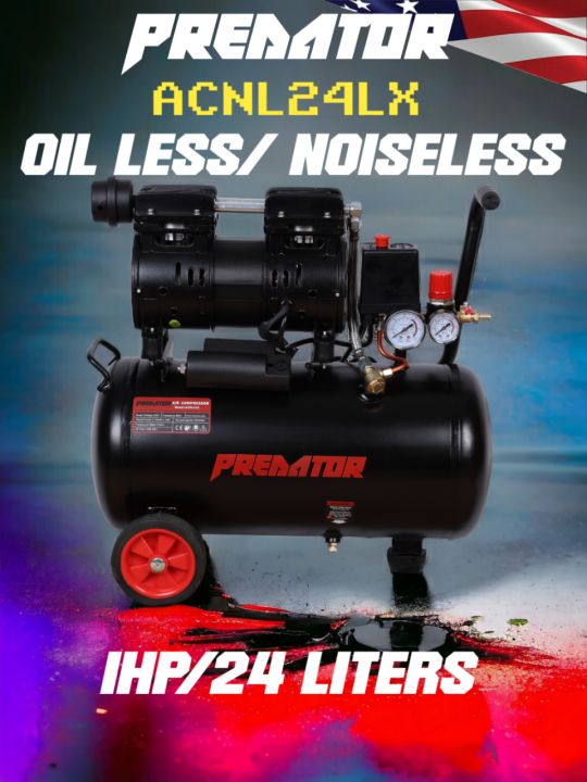 Predator air compressor 2hp with 24 liters tank | Lazada PH