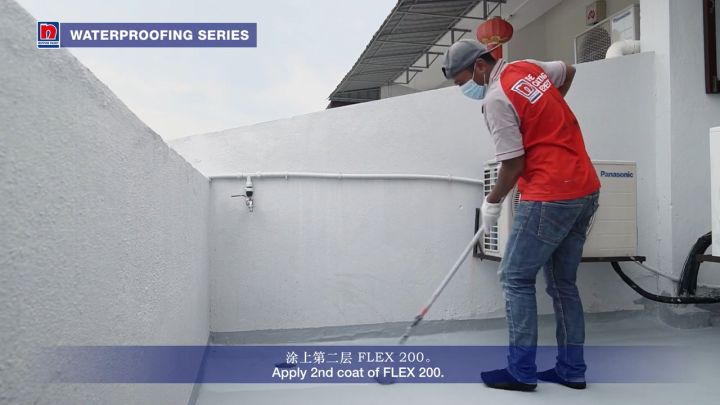 NIPPON Paint 20KG FLEX 200 Arcylic Waterproofing / T-200 / T200 | Lazada