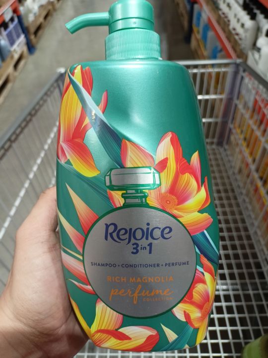 REJOICE 3in1 Shampoo+Conditioner+Perfume 850mL | Lazada PH