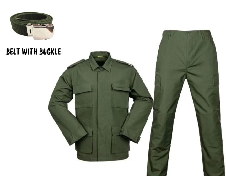ROTC Fatigue Uniform Set | Lazada PH