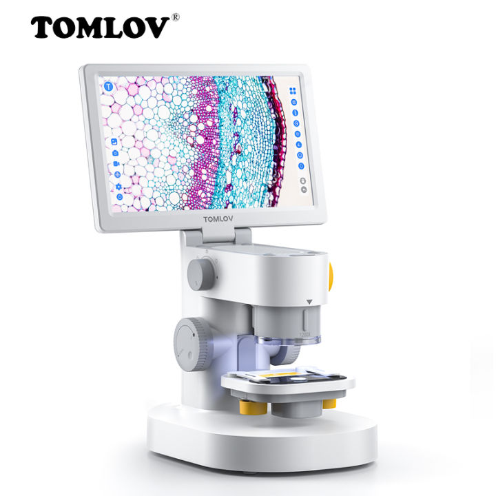 [🌷Local delivery🌷]TOMLOV DM301 Biomicroscope 1200X with 9-inch IPS ...