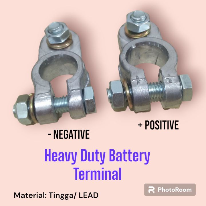 Heavy Duty Lead / Tingga BATTERY TERMINAL 1 Set (includes 1positive ...