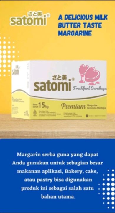 ️Freshfood ️Margarine Serbaguna SATOMI Japan 250gram | Lazada Indonesia