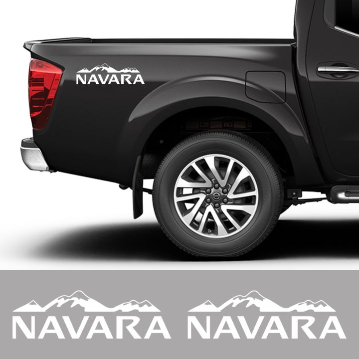Pickup Side Sticker For Nissan Navara SL ST Truck Graphics Mountain ...