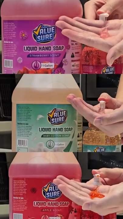 Value Sure Hand Soap 1 Gallon Bundle of 2 – Moisturizing & Gentle ...