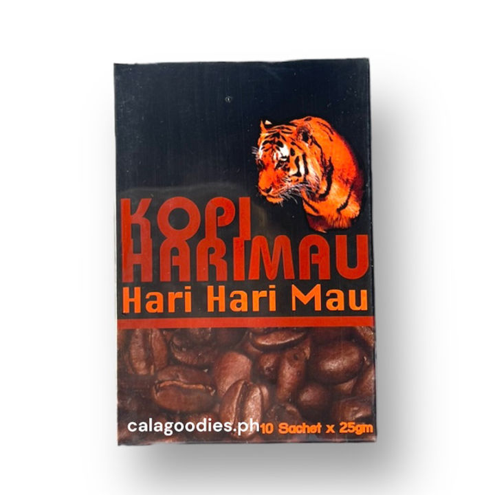 KOPI HARIMAU HARI HARI MAU ENERGY COFFEE FOR MEN AND WOMEN 1BOX ...