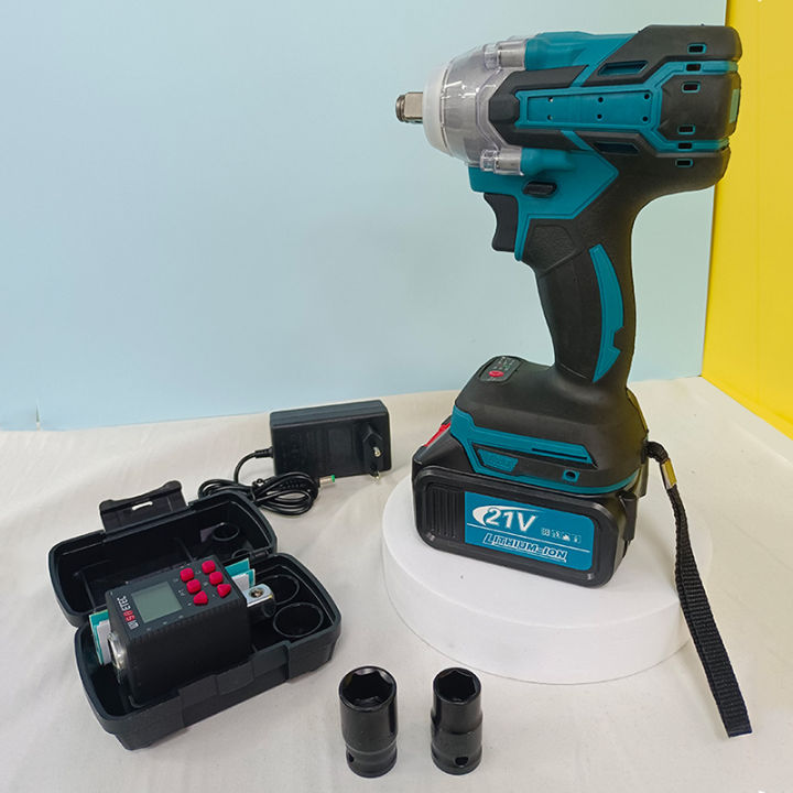 Brushless Electric Torque Wrench Cordless Impact Wrench Torque Meter ...