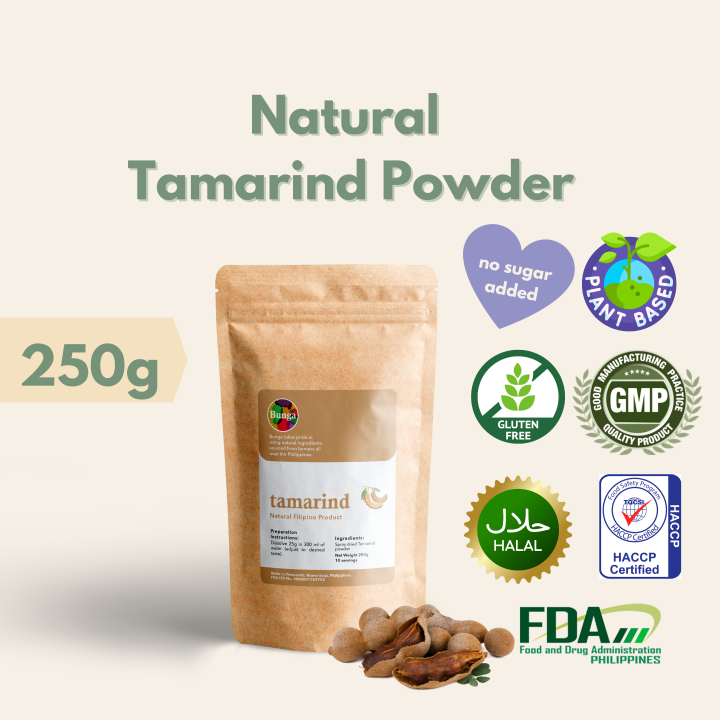 Natural Tamarind Powder [100% Natural, 250 grams, 20+ Servings, No ...