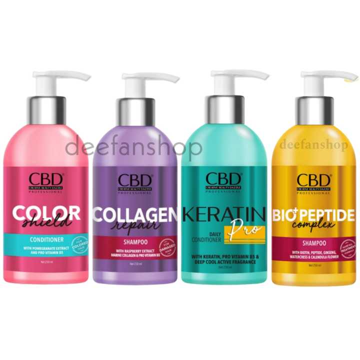 CBD Shampoo Color Shield / Collagen / Keratin / Bio+Peptide 250ML ...