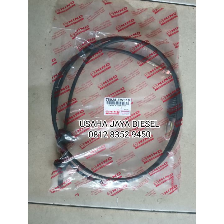 Kabel Gas Cable Accerator Hino 500 FM260JD 78028-EW010 Asli Genuine ...