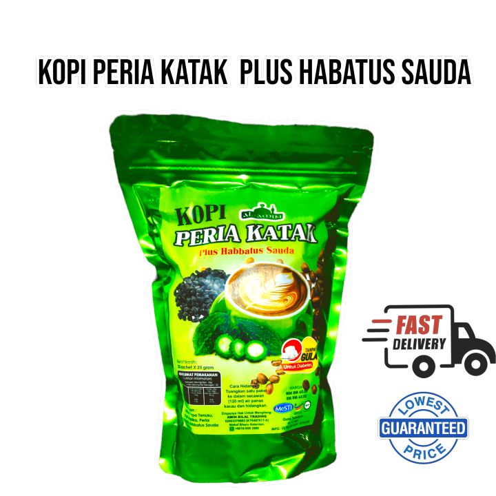 KOPI PERIA KATAK PLUS HABBATUS SAUDA 20 SACHET X 25g | Lazada