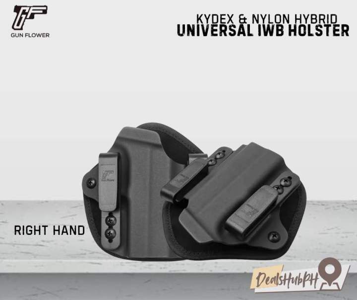 G&F Universal Kydex & Nylon Hybrid IWB Holster Suited for Red Dot Fits ...