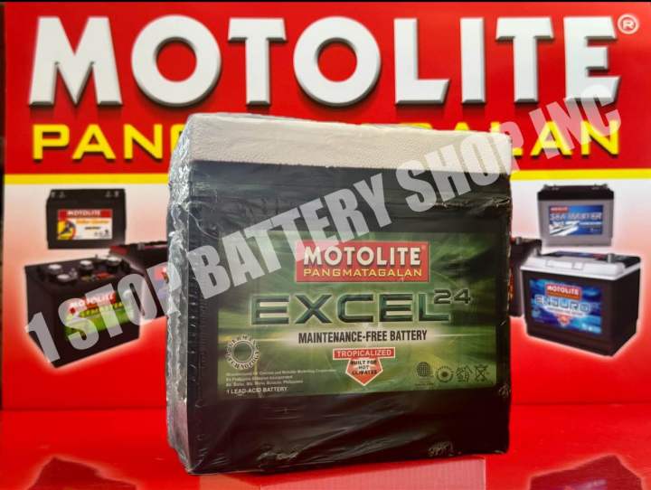 MOTOLITE 1SMF EXCEL Maintenance Free Car Battery 1SM D23L D23 NS50 ...