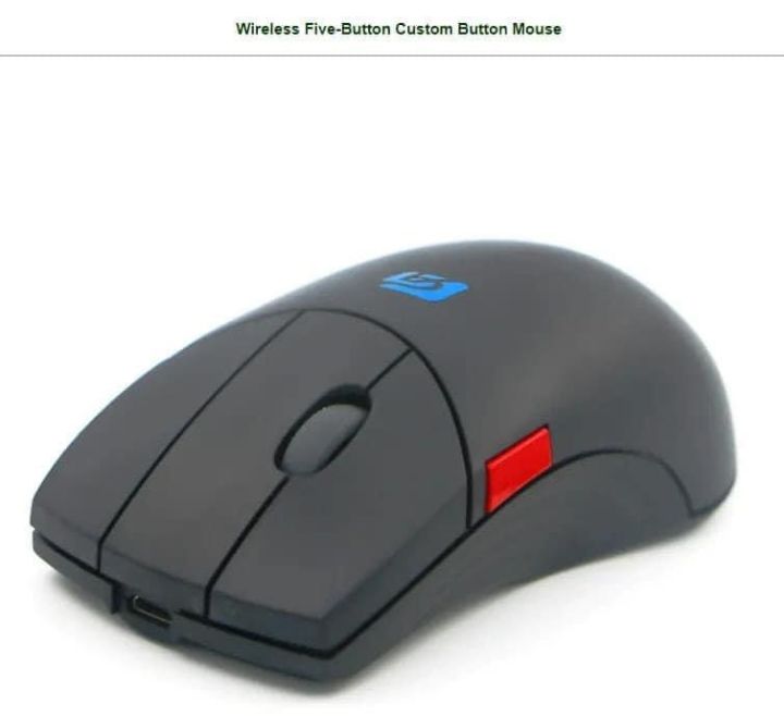 เม้าส์ไร้สาย 5 ปุ่ม Mouse 5 button Wireless #มีประกัน#พร้อมส่ง#ฟรีผ้า ...