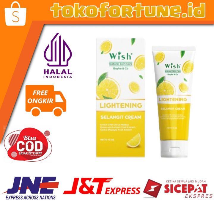 Wish LIGHTENING SELANGIT CREAM Original Dr Boyke Memutihkan ...