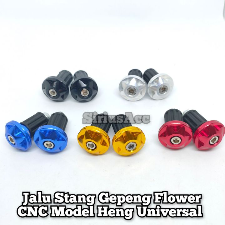 Jalu Stang Gepeng Model Heng Flower Universal Nmax Scoopy Genio Aerox ...