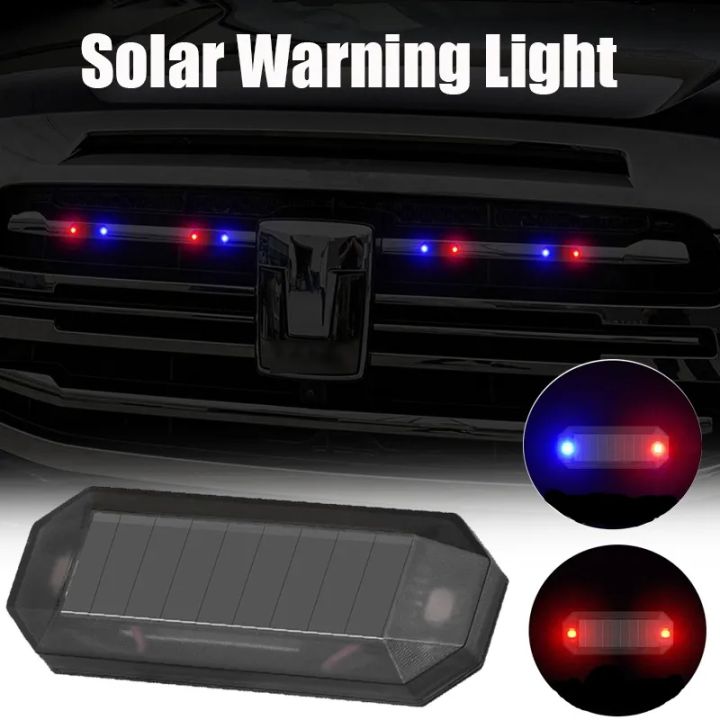 ⚡HOT SALE⚡⚡Car Solar Charging Warning Lights for Safe Riding at Night ...
