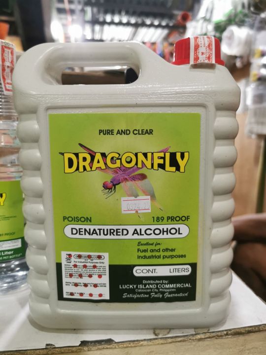 Denatured Alcohol gallon Dragon Fly | Lazada PH