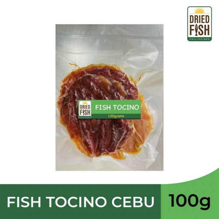 DFP Dried Fish Tocino from Bantayan Cebu 100g | 200g VACUUM SEALED ...