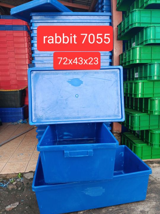 box kontener rabbit 7055 + tutup bekas | Lazada Indonesia