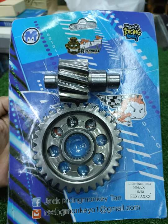 RACING MONKEY LIGTHEN GEAR FOR NMAX/AEROX | Lazada PH