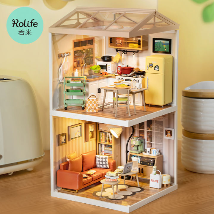 Rolife | Kitchen DIY Miniature House Building Block Model | Lazada PH