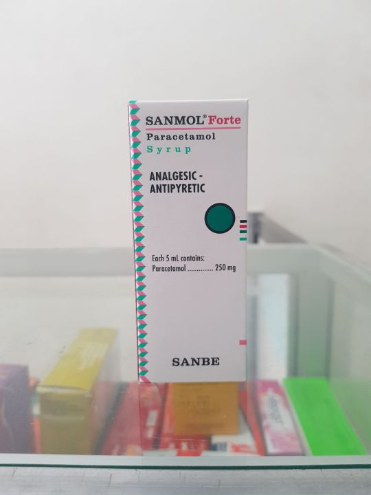 Sanmol Forte Syrup 60ml - Paracetamol utk Anak 5 -12 Thn | Lazada Indonesia