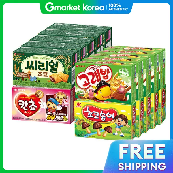 Lotte | Lotte Kancho 54g + Cereal Choco 42g + Choco Song-I 50g ...
