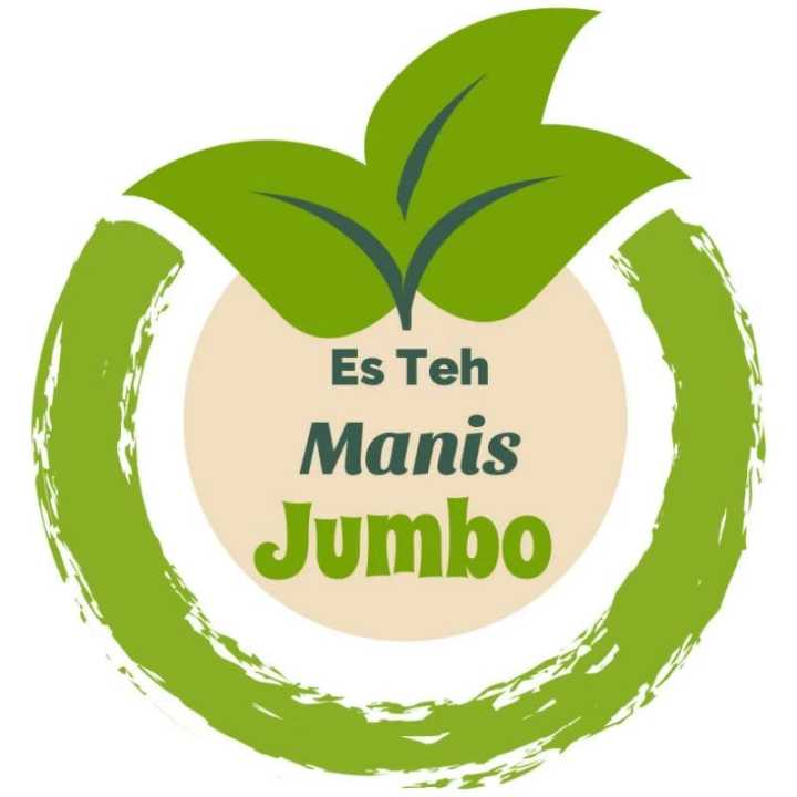 sticker es teh jumbo sudah cuting 50 pcs | Lazada Indonesia