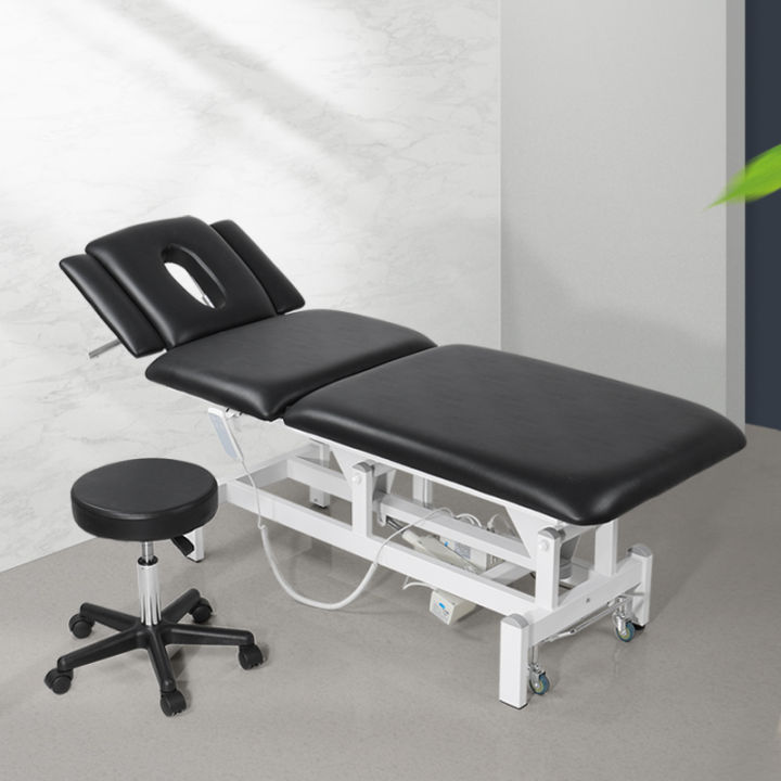 Electric Therapy Bed Massage Treatment Table Adjustable Height ...