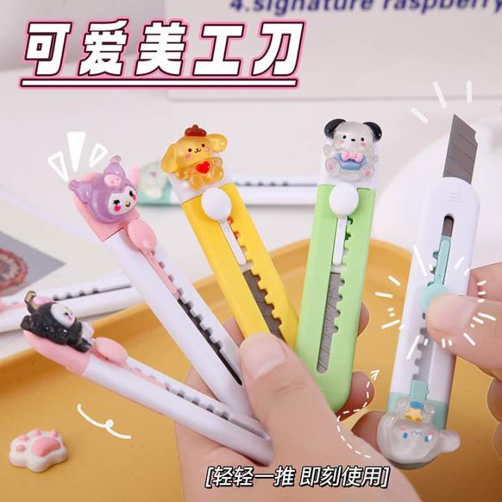 Cutter mini karakter kuromi sanrio melody lucu import | Lazada Indonesia