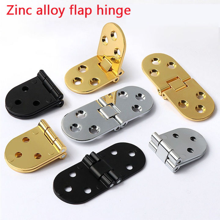 Zinc alloy flap hinge thickened folding flap hinge 180 degree tabletop ...