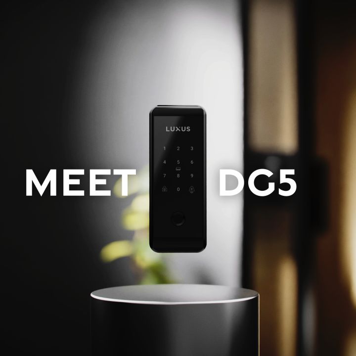 Luxus DG5 WIFI Digital Grill Gate Lock | Dual Synchronisation to Luxus ...