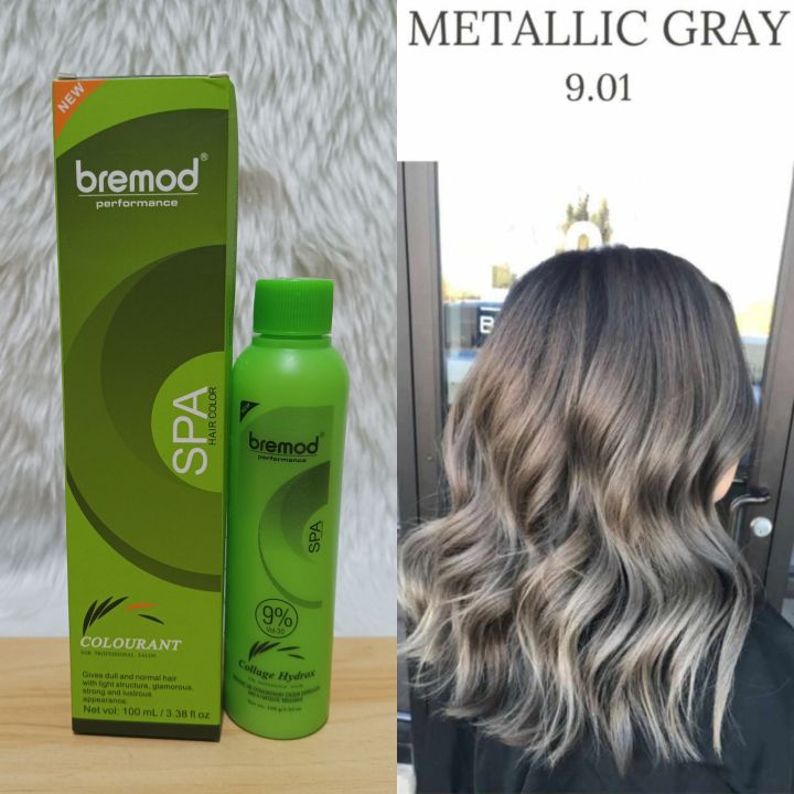 Bremod Performance Spa Hair Color Set Long Lasting Colourant with ...