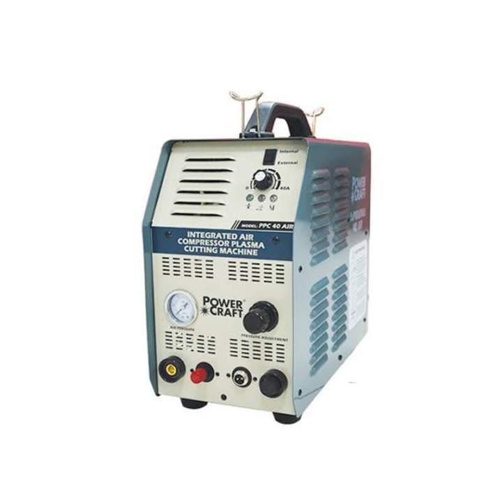 Air Plasma Cutting Machine with Integrated Air Compressor Powercraft ...
