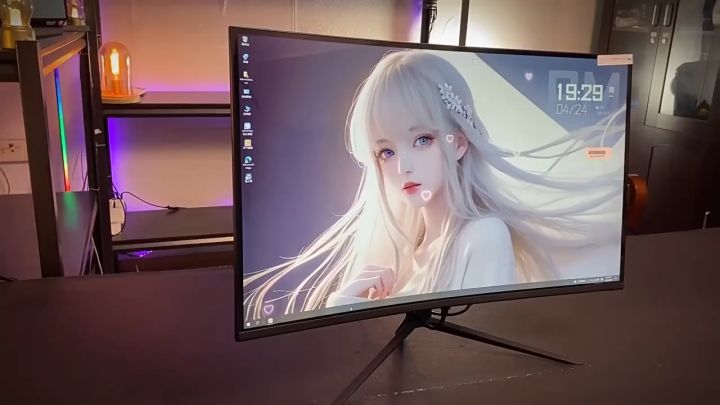 EXPOSE คอมพิวเตอร์ 24 27 32นิ้ว จอคอม 2K 165HZ HD Gaming monitor 1920 * ...