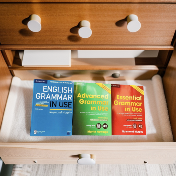 Grammar In Use nhập màu 3 quyển kèm file audio và answer key | Lazada.vn