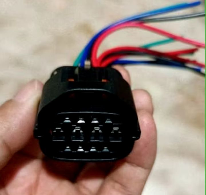 12 Pin Female AT Automatic Transmission Socket with Wires for Lancer CB ...