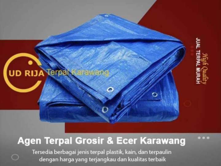 Terpal A2 warna biru silver berbagai ukuran | Lazada Indonesia