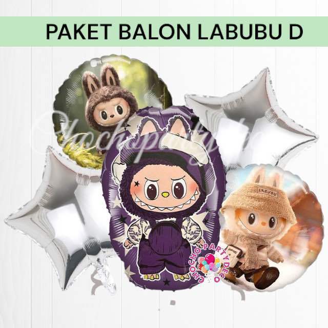 Paket Balon LABUBU D / Dekorasi Ulang Tahun Labubu | Lazada Indonesia