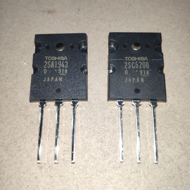 Transistor Toshiba FINAL SERI 9 2SA1943-2SC5200 Original | Lazada Indonesia
