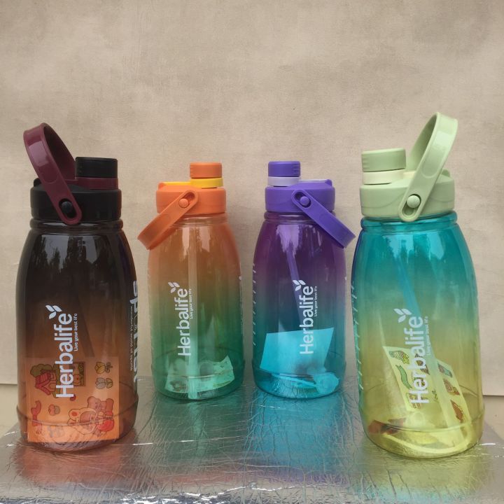 Botol Air Minum Sport HlF Gradasi Rainbow 2L | Lazada Indonesia