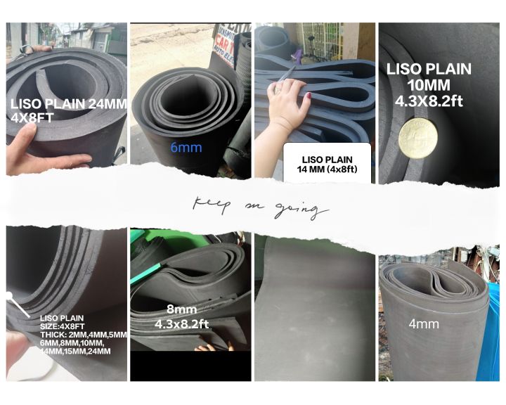 RUBBER MATTING LISO PLAIN (4X8FT) 4MM,5MM,6MM,8MM,10MM | Lazada PH