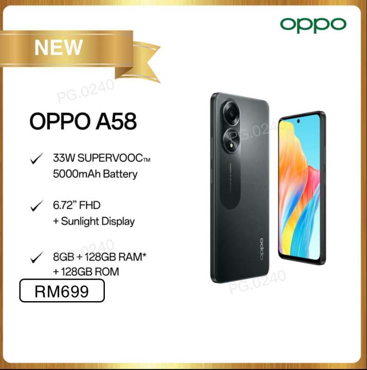 OPPO A58 4G 8/128 | Lazada