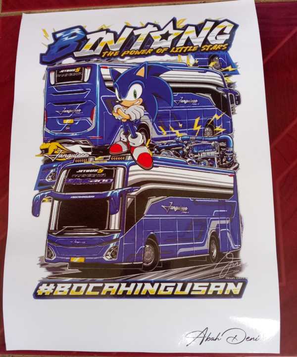 poster bus basuri terbaru dari berbagai macam po | Lazada Indonesia