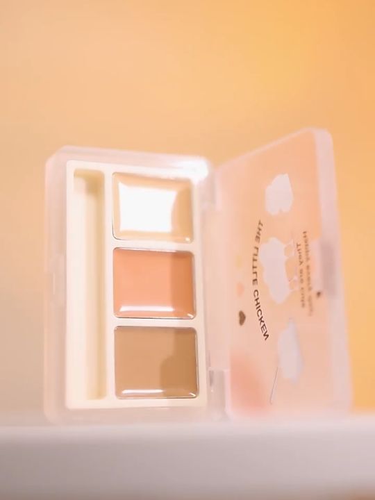 FLORTTE Cute Song Concealer Palette 花洛莉亚可爱颂系列三色遮瑕膏 | Lazada