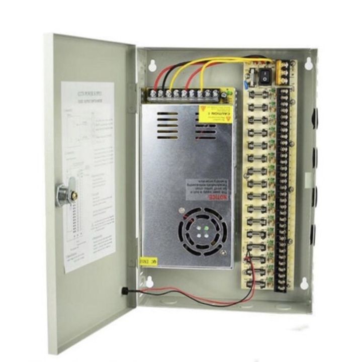 PSU Power Supply CCTV Box 12V 20A - PSU box CCTV | Lazada Indonesia
