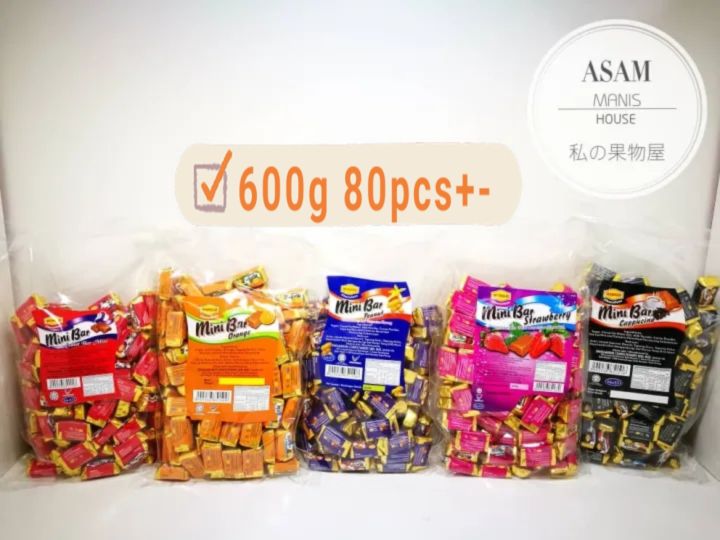 WINGO Mini Golden Chocolate Bar 80pcs+- 600g | Lazada