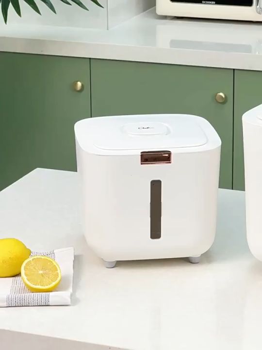 5kg/10kg Insect-proof Moisture-proof Food Storage Box Rice Dispenser ...